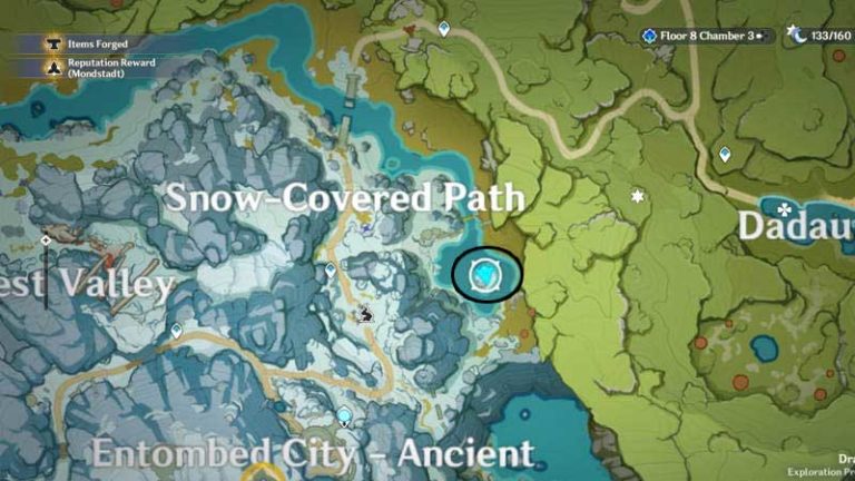 Genshin Impact: How to unlock 'Secret Room Gate' in Dragonspine & rewards