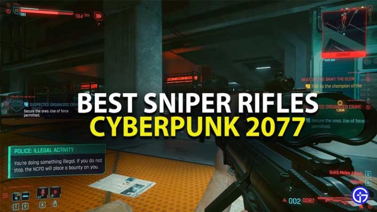 Cyberpunk 2077 Best Sniper Rifles | Smart, Tech, Power And Iconic