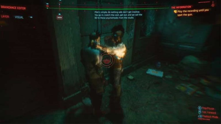 Cyberpunk 2077 How To Use Braindance Editor & How To Exit Braindance