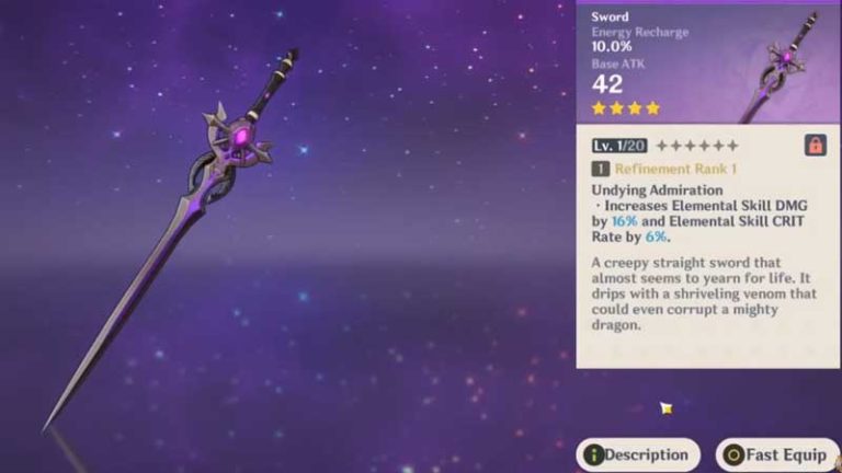 How to Unlock Festering Desire Sword in Genshin Impact?