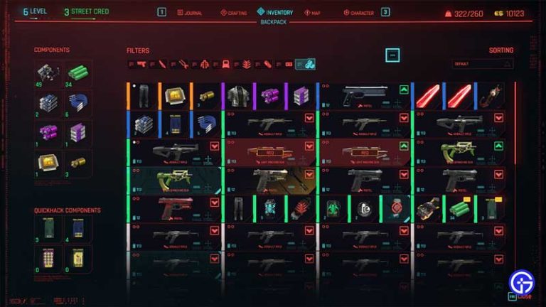 How To Get Upgrade Components In Cyberpunk 2077 (Crafting Guide ...
