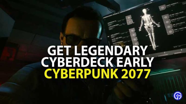 Cyberpunk 2077 How To Get Legendary Cyberdeck Early