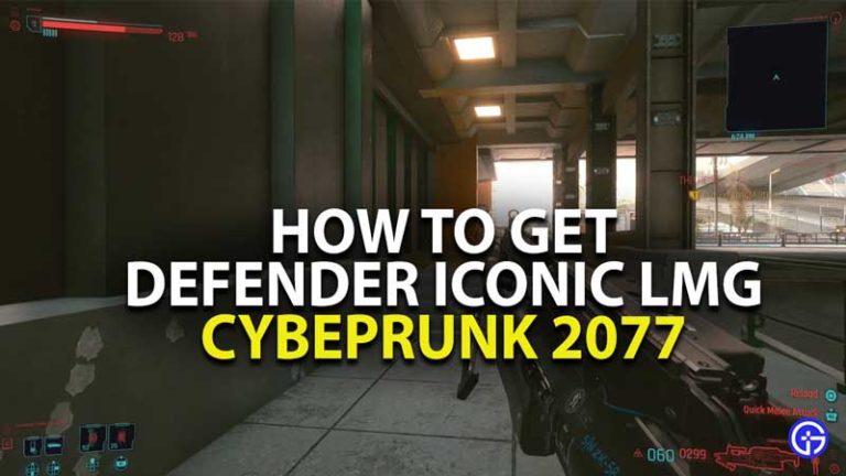 Cyberpunk 2077 How To Get The Defender Iconic Light Machine Gun