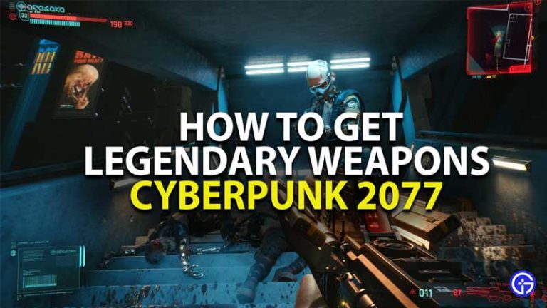 Cyberpunk 2077 How To Get Legendary Weapons | Farm Legendary Guns
