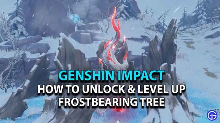 Genshin Impact Frostbearing Tree: How To Unlock & Level Up