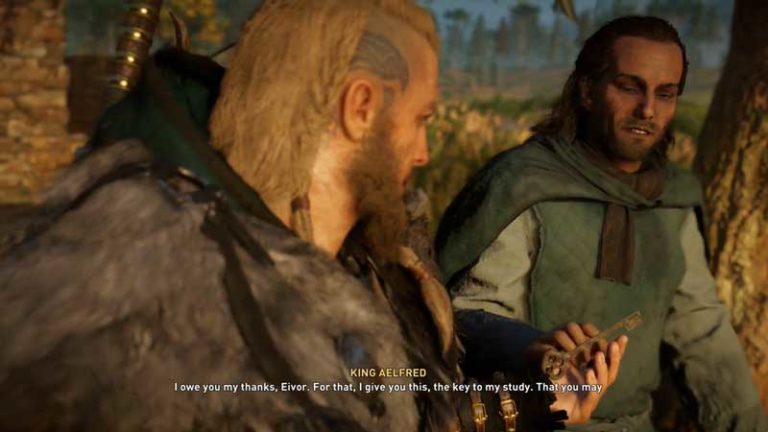 Where is Aelfred's Study Location in Assassin's Creed Valhalla? Study Key