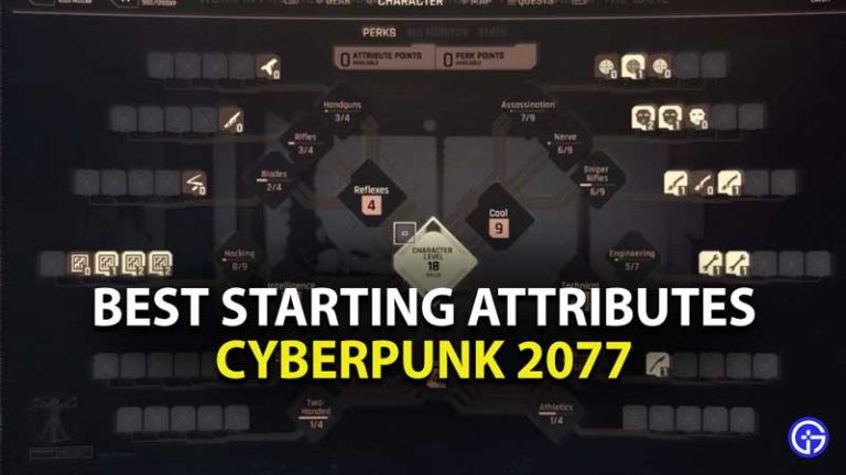 What Are The Best Starting Attributes In Cyberpunk 2077 - Gamer Tweak