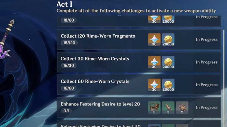 Genshin Impact Rime Worn Crystal: Where To Find & Farm