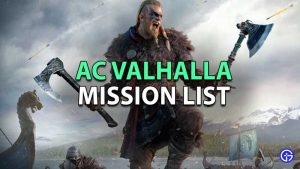 AC Valhalla Mission List - All Main Missions, Quests & Locations