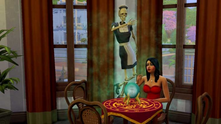 How To Summon Bonehilda in The Sims 4 Paranormal Stuff