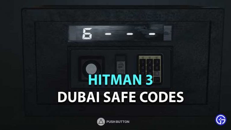Hitman 3 Dubai Safe Code | Keypad Codes & Safe Combination