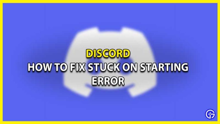 Discord Stuck On Starting Fix - How To Fix Start Loop Error (2023)