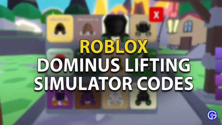 Roblox Dominus Lifting Simulator Codes (May 2023) - Gamer Tweak