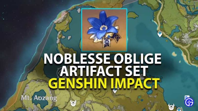 How To Get Noblesse Oblige Artifact Set In Genshin Impact