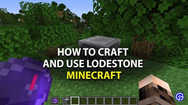 Minecraft: How To Craft A Lodestone & How To Use A Lodestone