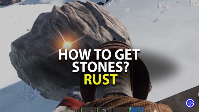 How To Get Stone In Rust? Stone Farming Location and Tips
