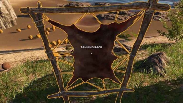 Stranded Deep: How To Make A Tanning Rack | Crafting Guide