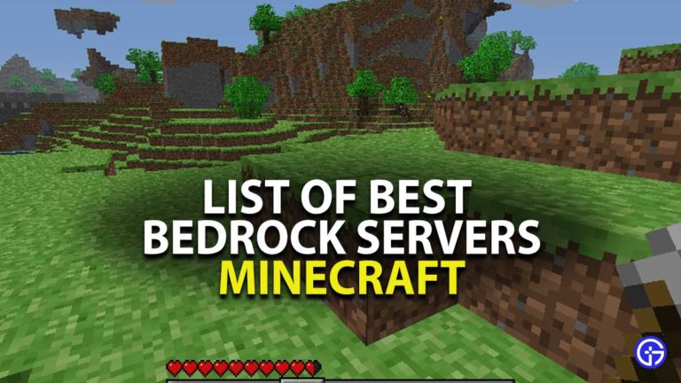 Best Minecraft Bedrock Servers List 2023 - IP Address & How to Join?