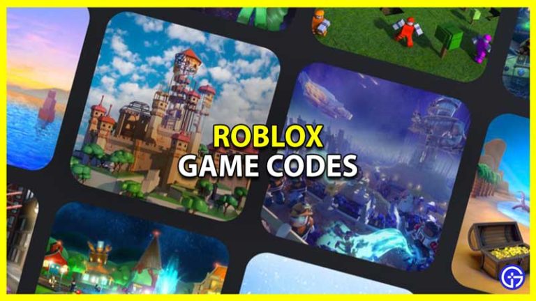 Roblox Game Codes List - Gamer Tweak