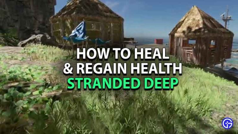 Stranded Deep: How To Heal Yourself & Regain Health