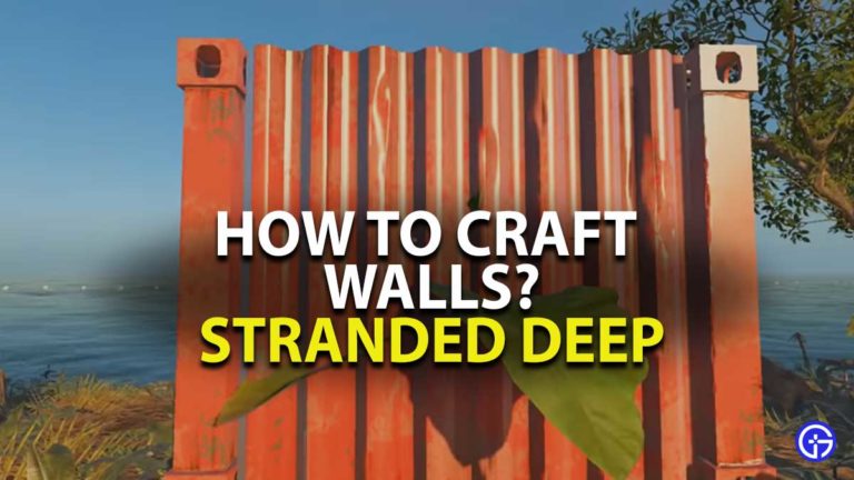 How To Get Container Walls In Stranded Deep?