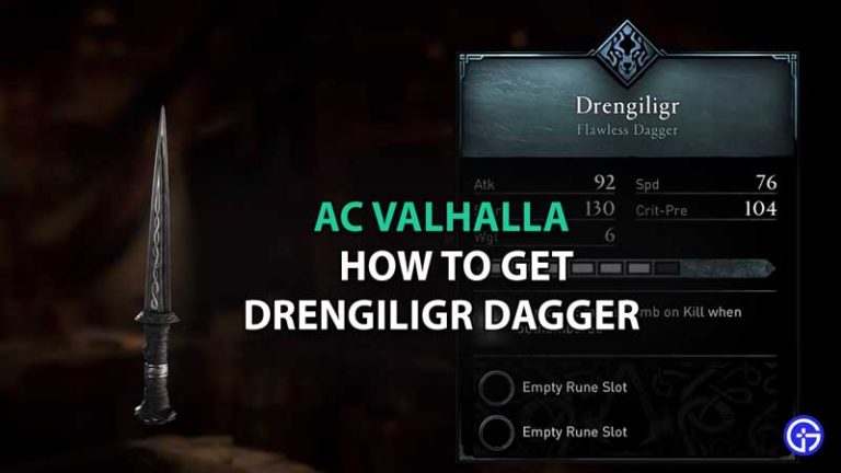 AC Valhalla: How To Get The Drengiligr Dagger (Location)
