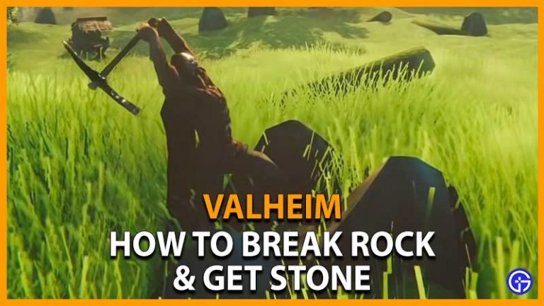 Valheim: How To Break Rock Formations To Get Stone