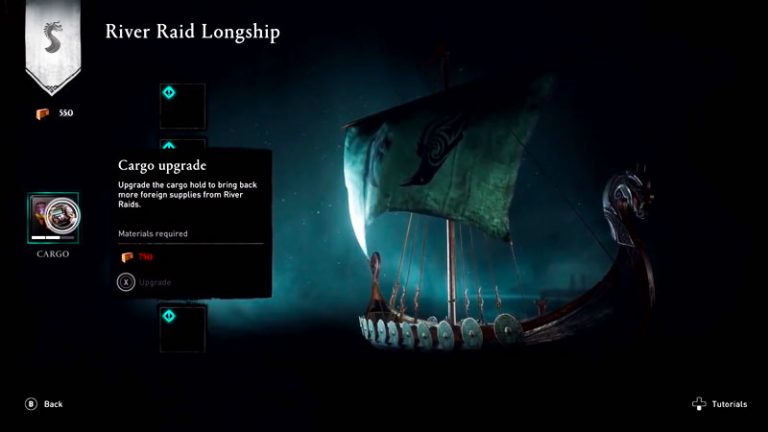 AC Valhalla River Raid Upgrade | Carry More Foreign Supplies In Longship