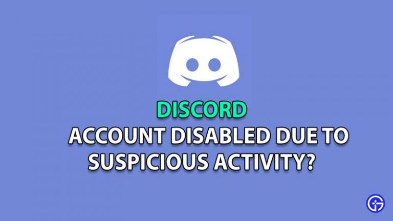 Discord Account Disabled For Suspicious Activity | What To Do?