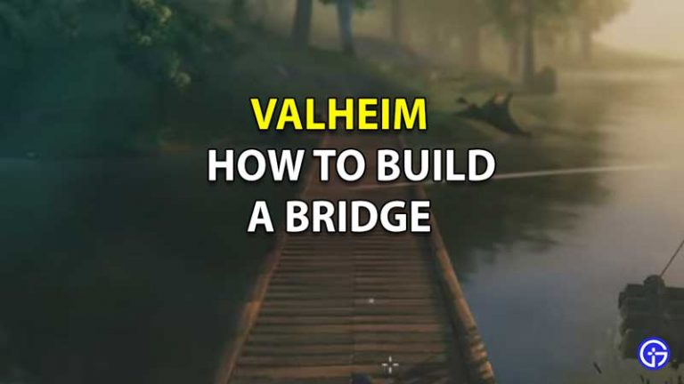 How To Build A Bridge In Valheim | Bridge Building Process