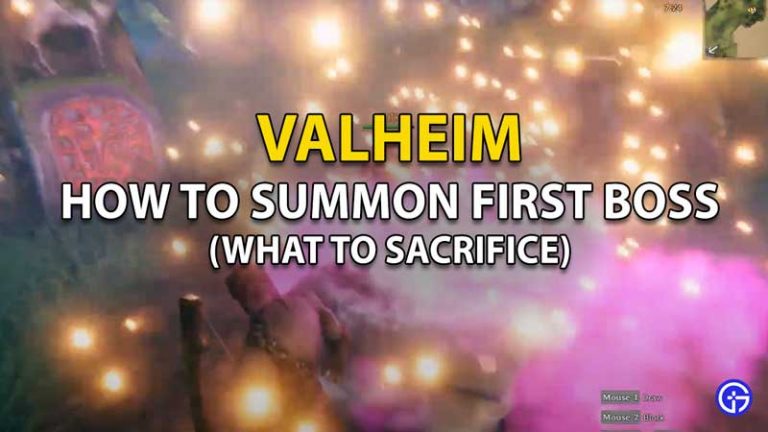 How To Summon First Boss In Valheim | What To Sacrifice?