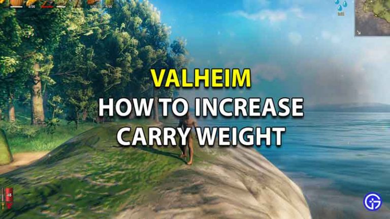 How To Increase Carry Weight In Valheim | Boost Inventory Weight Limit