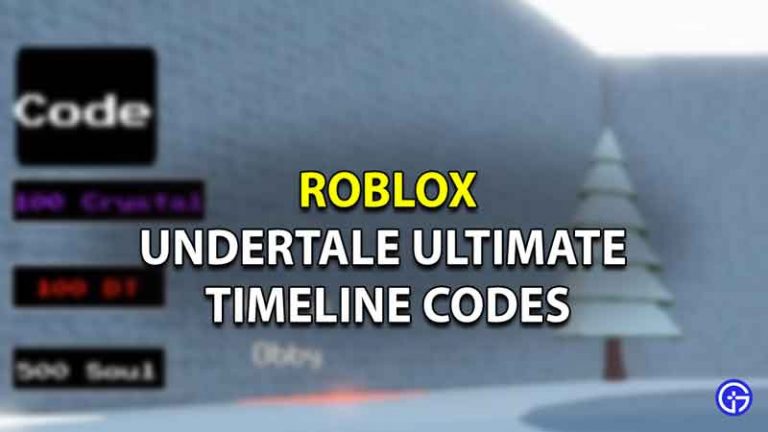 Roblox Undertale Ultimate Timeline Codes (September 2023)