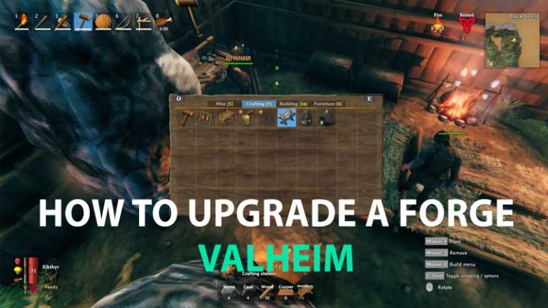 How To Build A Forge In Valheim & Upgrade To Level 6