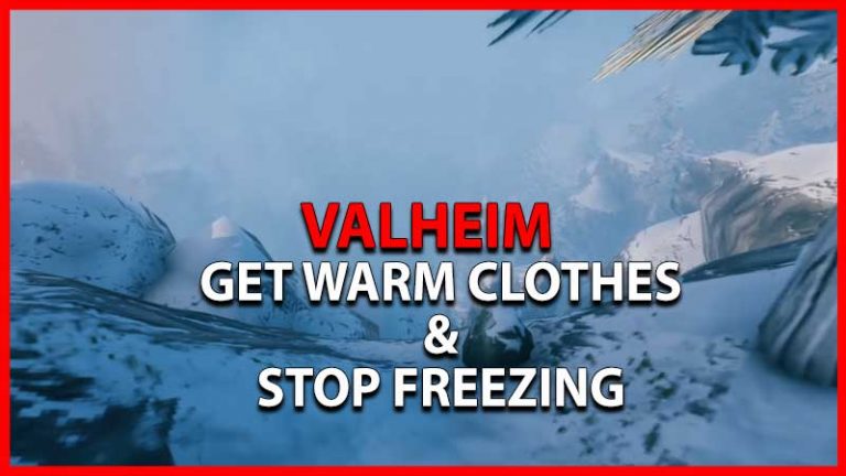 Valheim: Get Warm Clothes & Stop Freezing Damage | Frost Resistance