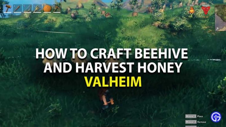 Valheim: How To Craft Beehives & Harvest Honey | Honey Farming Guide