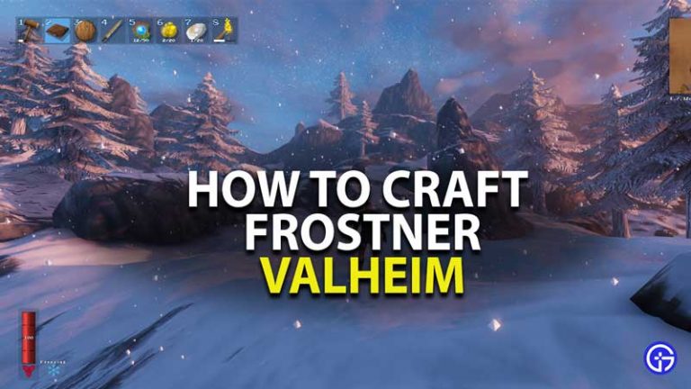 Valheim: How To Craft Frostner | Frost Weapon Crafting Guide