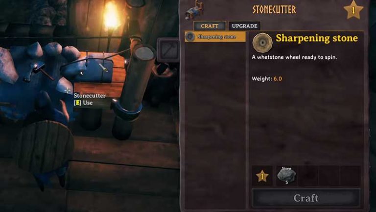 How To Make A Stone Cutter In Valheim | Stonecutter Crafting Recipe