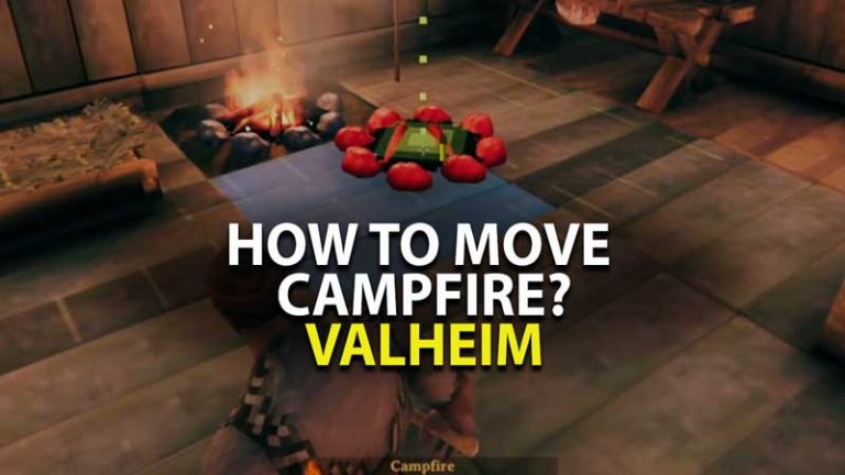 How to Place Fire On Upper Floors in Valheim - Change Campfire Location