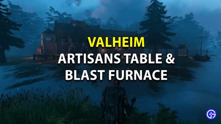 Valheim Artisans Table And Blast Furnace: How To Craft