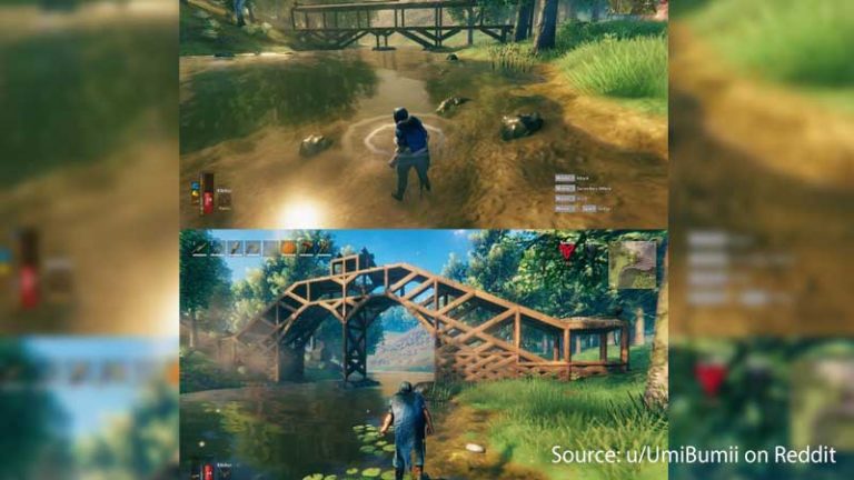 How To Build A Bridge In Valheim | Bridge Building Process