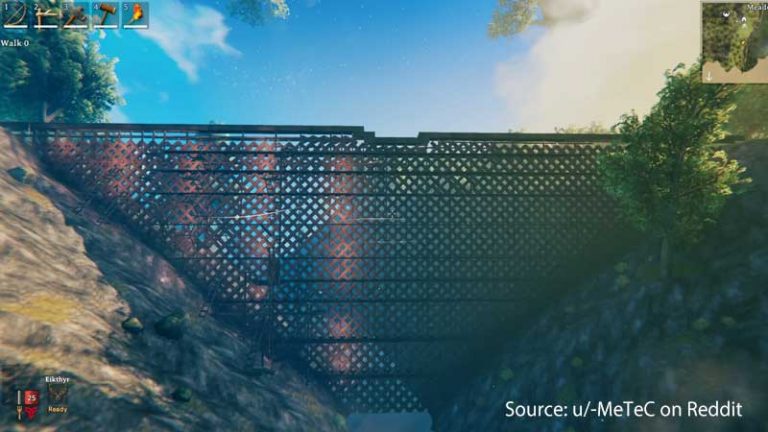 How To Build A Bridge In Valheim | Bridge Building Process