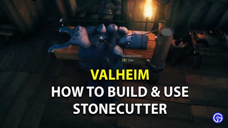 How To Make A Stone Cutter In Valheim | Stonecutter Crafting Recipe