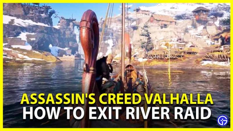Assassin's Creed Valhalla: How To Exit Or End River Raid