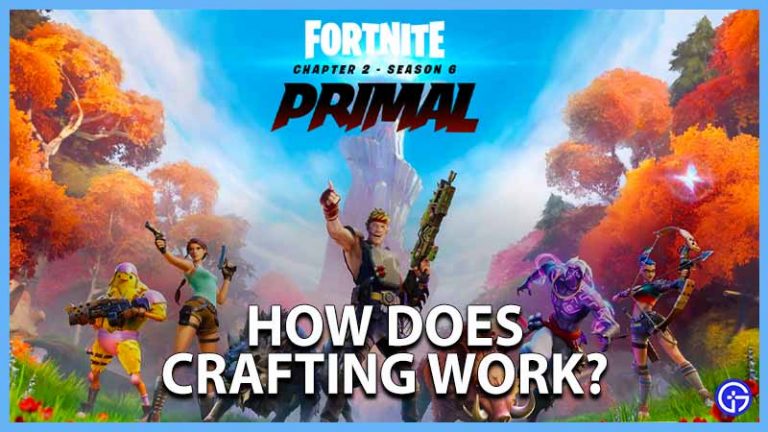 Fortnite Chapter 2 Season 6: How To Craft In Fortnite?