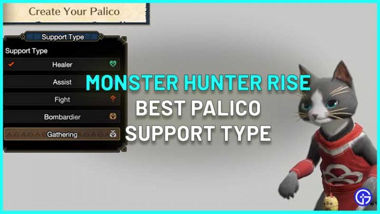 Monster Hunter Rise: Best Palico Support Type To Choose