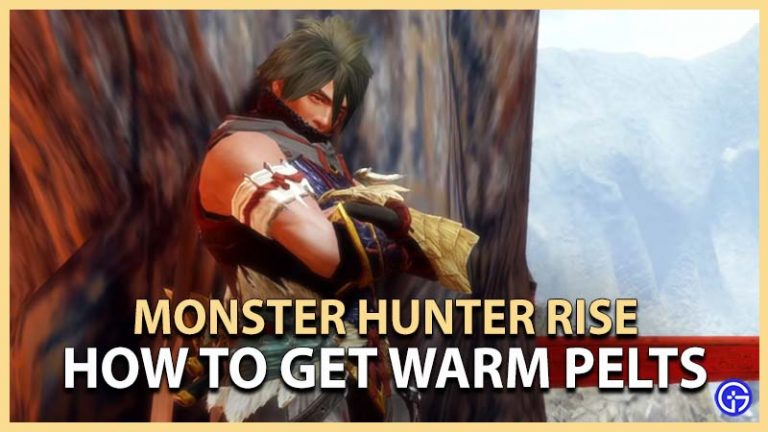 MH Rise: How To Get Warm Pelts In Monster Hunter Rise - Gamer Tweak