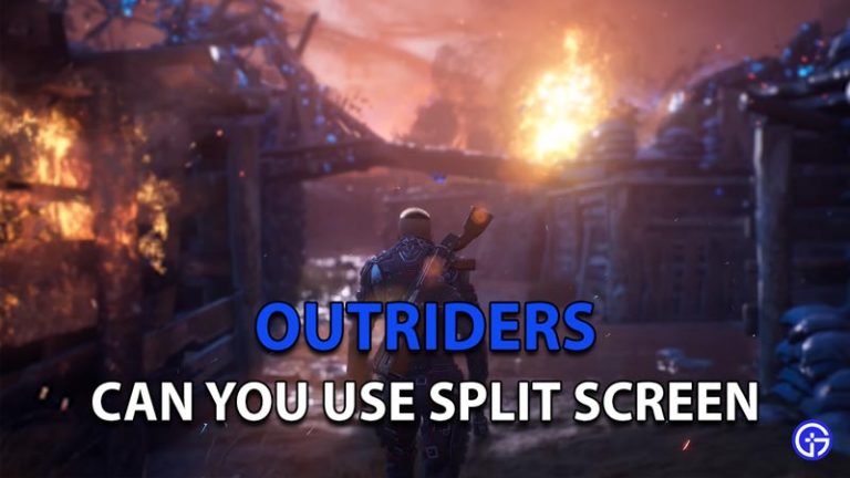 Outriders: Can You Play Using Split Screen - Gamer Tweak
