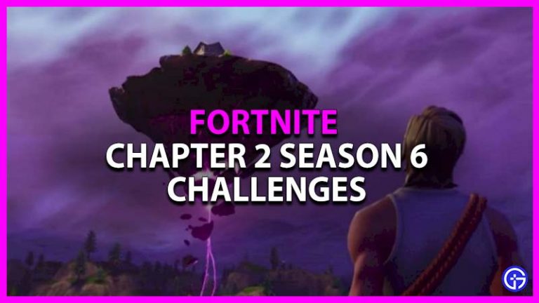 Fortnite: How To Complete Chapter 2 Season 6 Challenges
