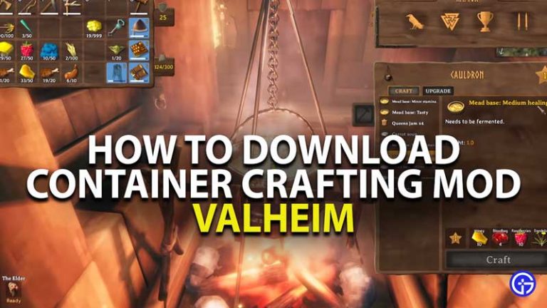 Valheim: How To Install And Use Container Crafting Mod | Modding Guide